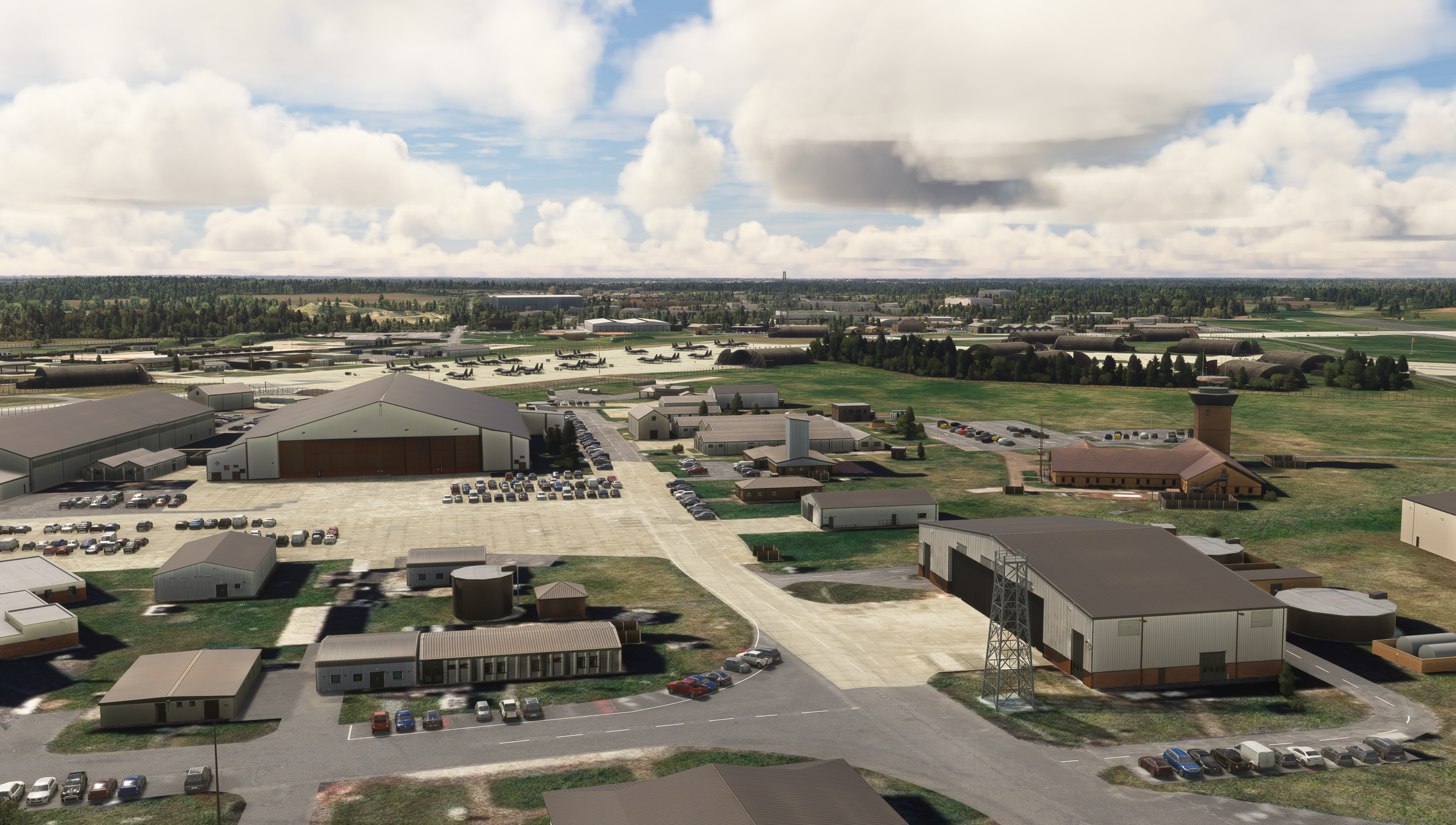 IM Scenery - Lakenheath Air Base EGUL for MSFS20/24