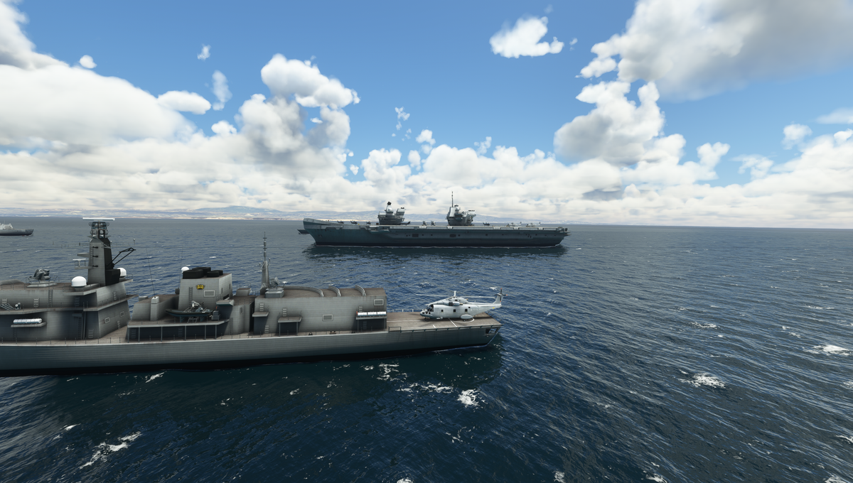 Uk Carrier Strike Group For Msfs